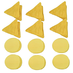 Pinenjoy 12Pcs Cute Food Bag Clips Potato Corn Chip Clips Plastic Sealing Clips for Kitchen Food Snacks Sealer Sealing Storage