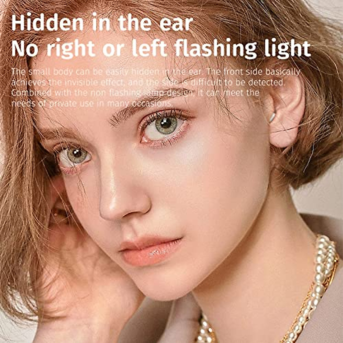 MIni Invisible Sleep Earbuds Smallest Lightest Tiny Noise Cancelling Ear buds for Sleeping Quiet-Comfort Sleepbuds Wireless Bluetooth 5.3 Hidden Headphones for Side Sleepers / Work Small Earplugs