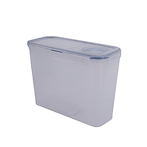 LocknLock Easy Essentials Food Storage with Flip Lid/Airtight container, BPA Free, 10.1-Cup, Clear