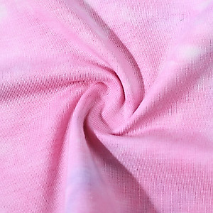 4th of July American Flag Baby Girls Shirt Messy Bun T-Shirt Patriotic Tee Tops O-Neck Short Sleeve USA Clothes