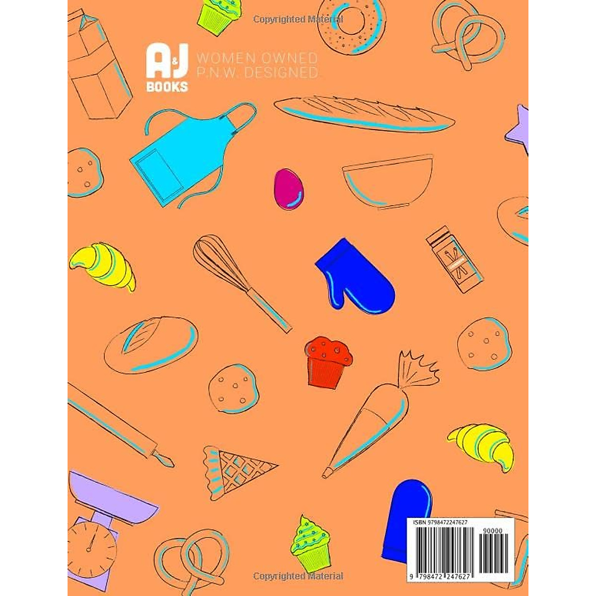 COLOR, CUT, & CREATE BAKERY: Scissor Activity Book for Kids ages 4-6