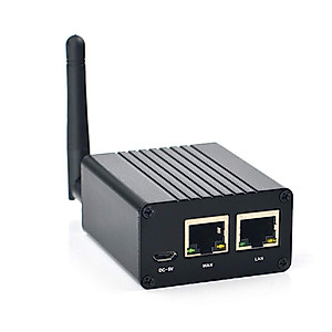 NanoPi R1 Allwinner RAM 1GB H3 Dual Ethernet Port, Wifi & BT, onboard eMMC with USB & Serial Port for loT