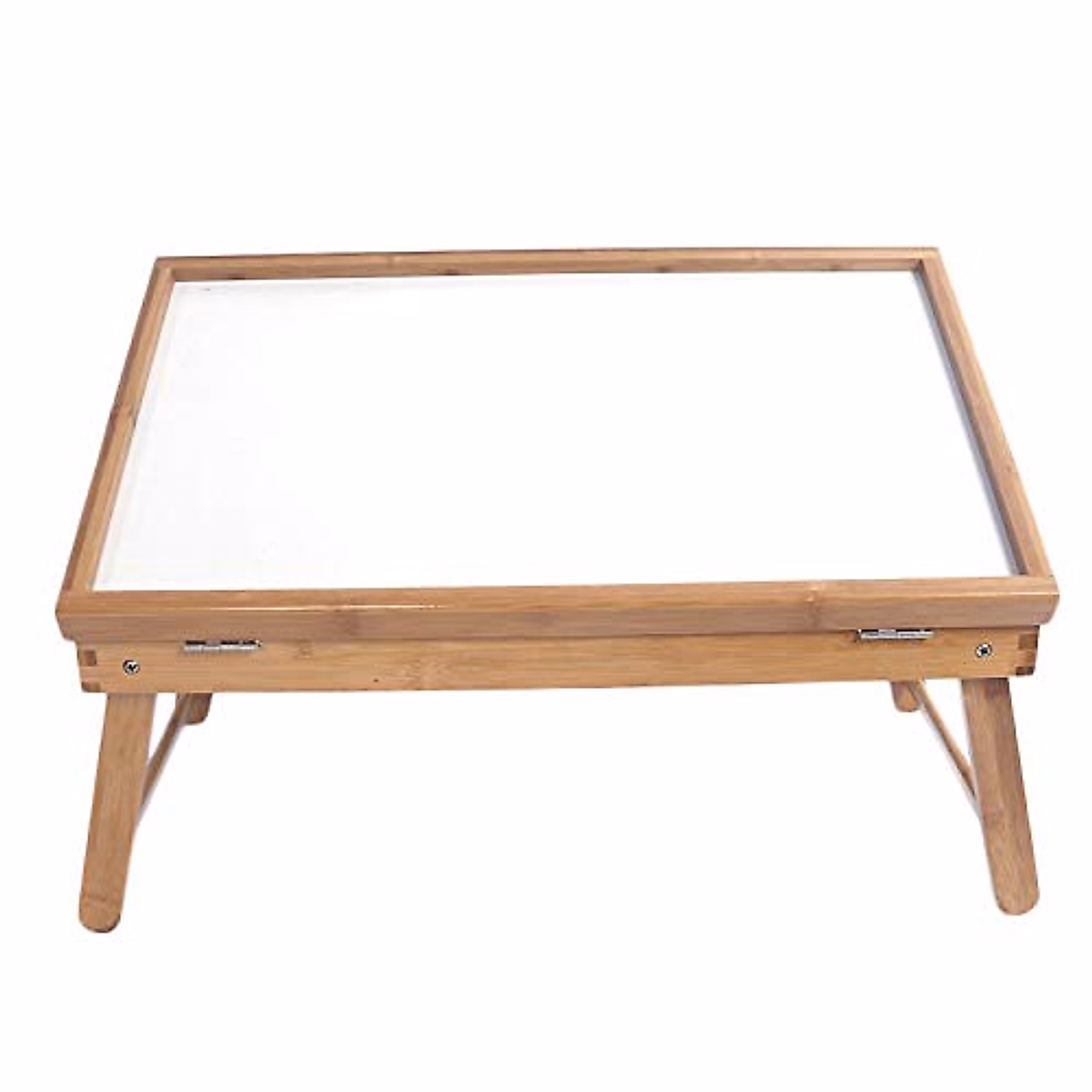 KTY Table Top Adjustable Dining-Table Wood Color & White Plank