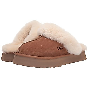 UGG Women's Disquette Slipper, Chestnut, 9