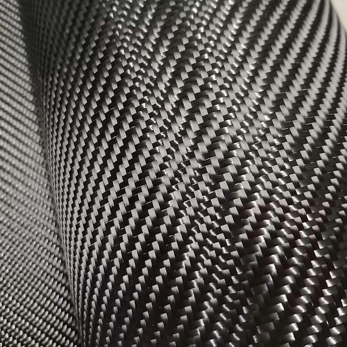 50X100CM 3K 200G Real Carbon Fiber Cloth Carbon Fabric Stretch Plain Twill Carbon Fabric Car Modified Carbon Fiber Cloth (50CMX100CM, A:Twill)