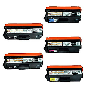 TopTech Toner Compatible Replacement for Brother TN310 Use for Printers MFC-9460CDN, MFC-9560CDW, MFC-9970CDW - (5 Pack)