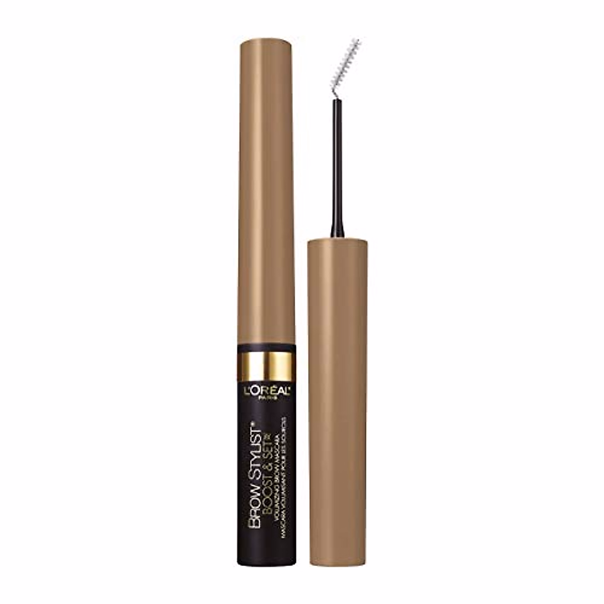 L'Oreal Paris Cosmetics Brow Stylist Boost and Set Brow Mascara, Blonde, 1 Tube