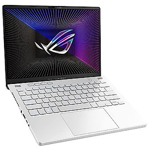 EXCaliberPC 2023 ASUS ROG Zephyrus G14 GA402XZ-CS94 Pro Extreme (AMD Ryzen 9 7940HS, 32GB RAM, 2TB NVMe SSD, RTX 4080 12GB, 14" QHD+ 165Hz, Windows 11) Anime Matrix Gaming Notebook - Moonlight White