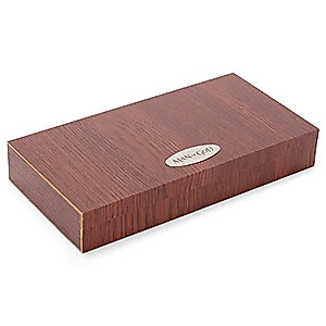 Dicksons Man of God 2 Piece Metal Woodgrain Ballpoint Pen and Leatherette Keychain Gift Boxed Set