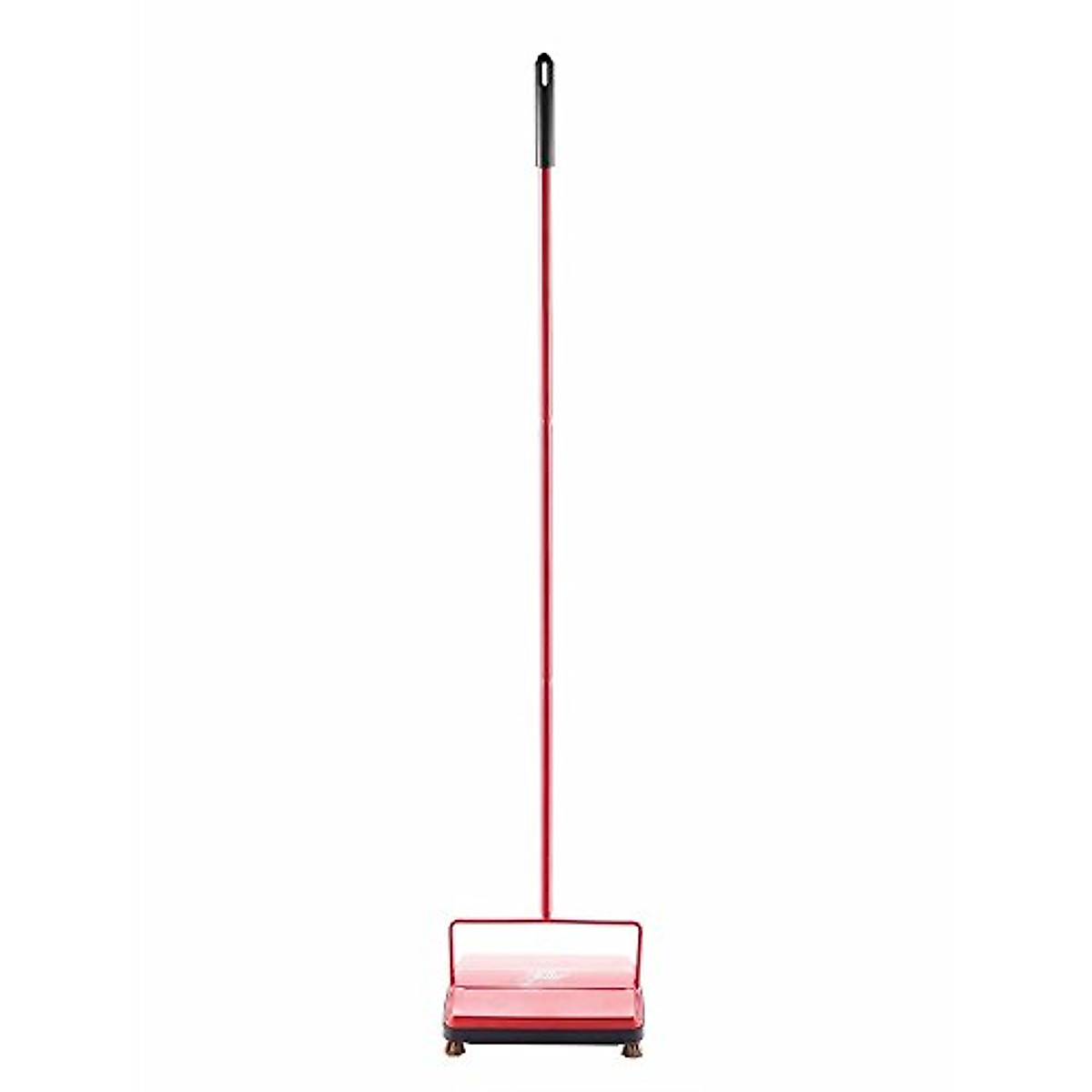 Fuller Brush 17052 Electrostatic Carpet & Floor Sweeper - 9" Cleaning Path - Lightweight - Ideal for Crumby Messes - Works On Carpets & Hard Floor Surfaces Red