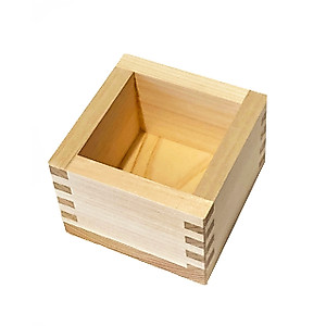 Japanese Traditional SAKE Cup made of Hinoki Cedar Wood. Lucky Motif Design SAKE Cup.Mt.Fuji Japanese SAKEMASU Happy New Year 2024 Dinner Party Japanese SAKE Christmas Birthday Gift