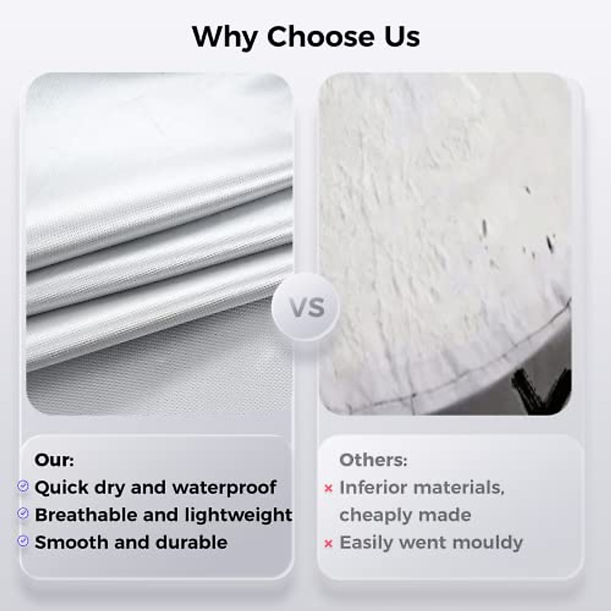 Anjetan Patio Swing Cover, Waterproof 3 Triple Seater Hammock Cover for Garden Glider Chair Patio Furniture, All Weather Protection Outdoor Furniture Protector, 87 x 49 x 67 inches 420D（Coffee）