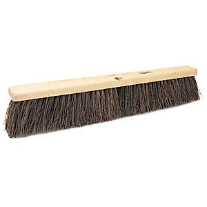 Weiler 25242 24" Block Size, Palmyra Fill, Lacquered Hardwood Block, Economy Garage Brush