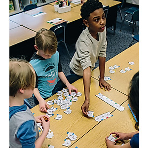 Key Education 86-Piece Sentence Building for Kids, Toys for Speech Therapy, Sight Word Games for Kindergarten, 1st and 2nd Grade Classroom Must Haves, Speech Therapy Activities, Ages 5+