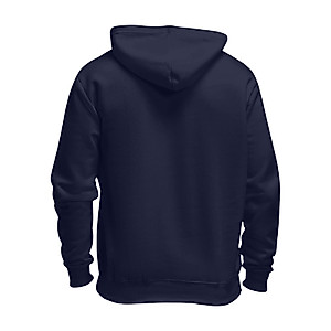 Men's Oversized Pullover Letter Print Graphic Hoodies Long Sleeve Casual New York Sweatshirt with Pocket WorkoutHoodiets For Men Hoodies Fear Of God Black Sweatshirt,(Navy,L)