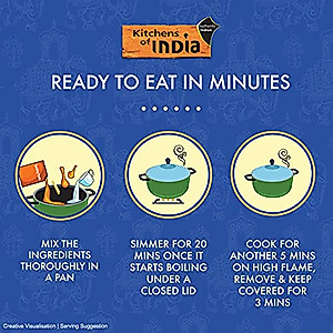 Kitchens Of India Paste for Butter Chicken Curry, 3.5-Ounce Boxes (Pack of 6)