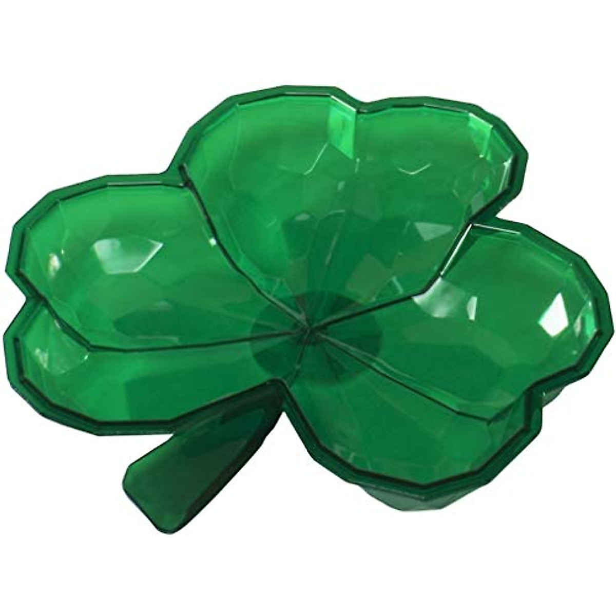 amscan Small Plastic Shamrock Plastic Bowl - 8 1/2" x 8 1/2" 1 Pc