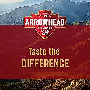 Arrowhead Brand 100% Mountain Spring Water, 2.5-Gallon Plastic Jug