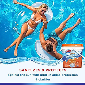 HTH 42038 Super 3" Chlorinating Tablets Swimming Pool Chlorine, 15 lbs