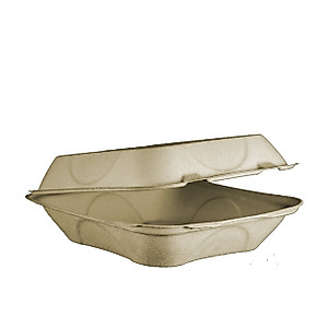 World Centric TOSCU85-3 Fiber Clamshell, 300 count