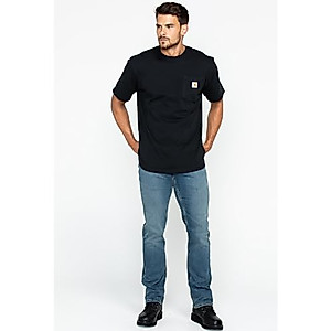 CarharttMenLoose Fit Heavyweight Short-Sleeve Pocket T-ShirtBlackLarge