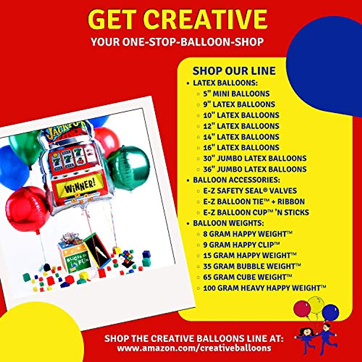 Bag of Balloons - 72 ct. Assorted Color Latex Balloons