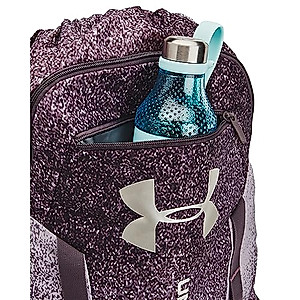 Under Armour Unisex-Adult Undeniable Sackpack, (550) Violet Gray/Parisian Purple/Metallic Champagne Gold, One Size Fits Most