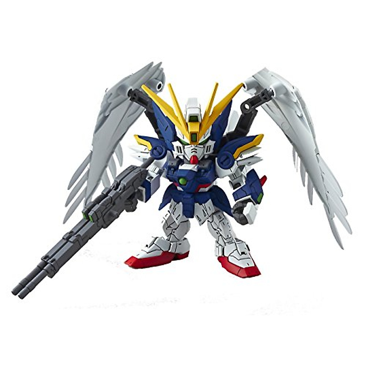 Bandai Hobby SD EX-Standard Wing Gundam Zero Version EW Action Figure, Multi, 8" (BAN202754)