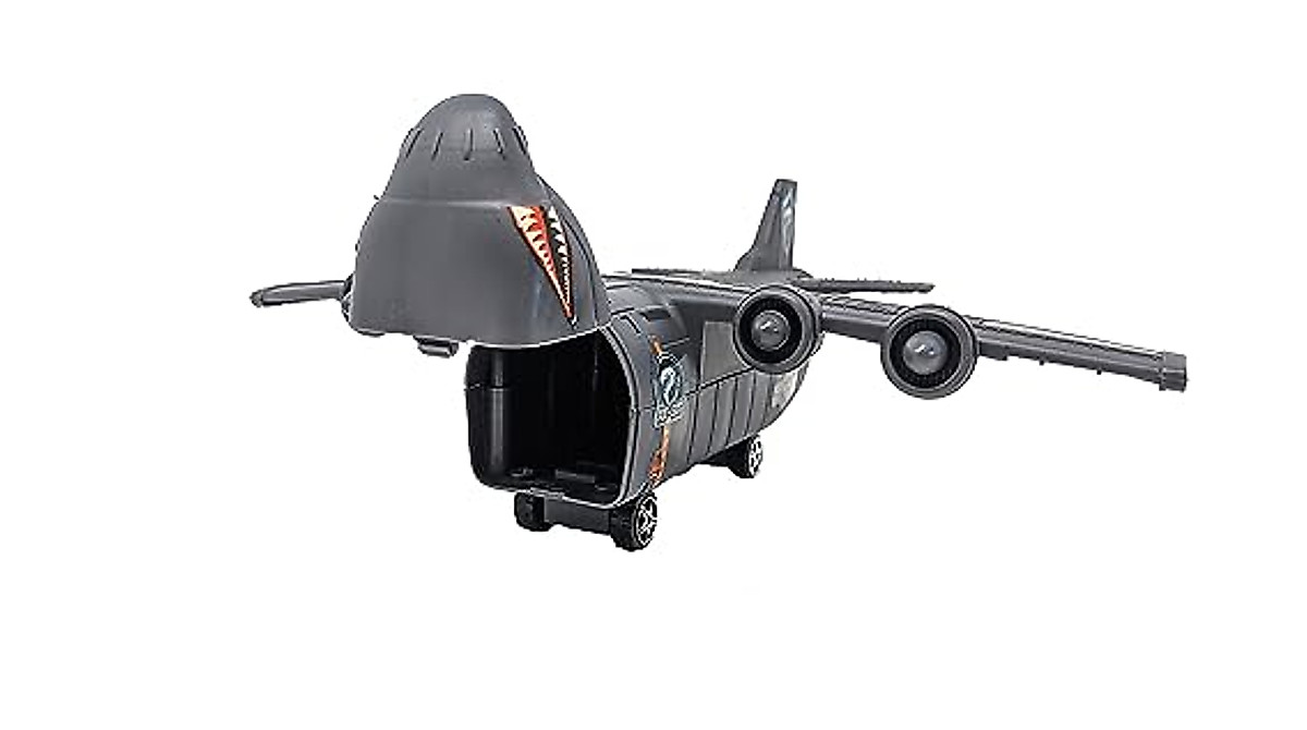 Toy Aircraft Carrier Set with Military Jets & Vehicles - Play & Explore