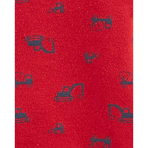 Simple Joys by Carter's Baby Boys' Snap-Up Rompers, Pack of 3, Navy/Red/White, Alligator/Stripe, 12 Months