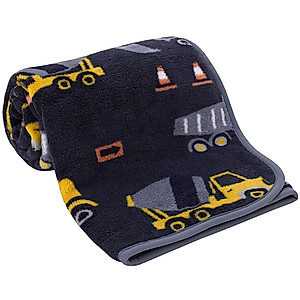 Carter's Construction Toddler Throw Blanket - 30" x 45" - Super Soft, Plush, Warm and Comfortable