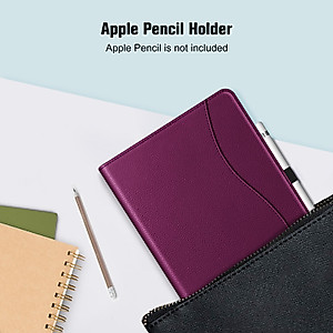Fintie Case for iPad 9th / 8th / 7th Generation (2021/2020/2019) 10.2 Inch - [Corner Protection] Multi-Angle Viewing Stand Cover with Pocket & Pencil Holder, Auto Sleep Wake, Purple