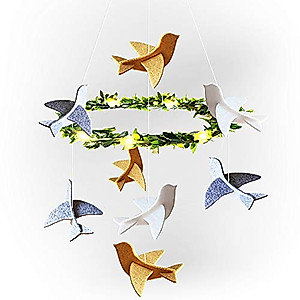 Unisex Bird Light up Baby Mobile