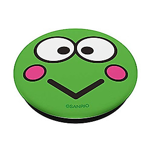 Keroppi Open Face PopSockets Stand for Smartphones and Tablets PopSockets PopGrip: Swappable Grip for Phones & Tablets