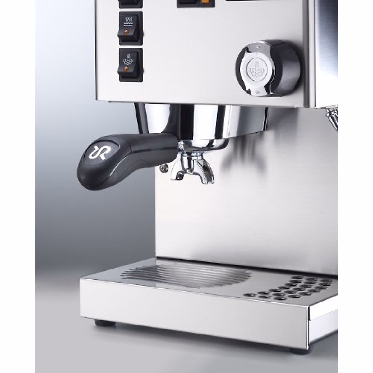 Rancilio Silvia Espresso Machinet,0.3 liters, with Iron Frame and Stainless Steel Side Panels, 11.4 by 13.4-Inch