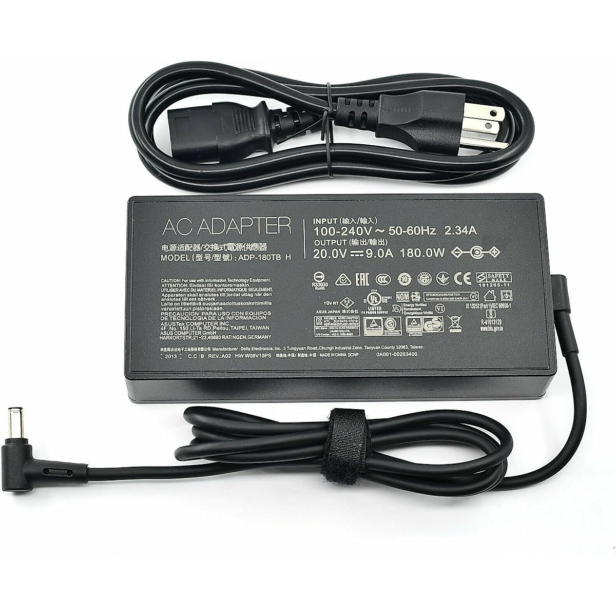 180W AC Charger for Asus ROG Zephyrus & TUF Gaming Series G14 G15 A15 F15 F17 A17 GA401 GA502 FX566 FX705 FA706 FX766 FA506 FX516PC FX516PE FX706 FX506 FX505 FX517ZC FX517ZE GL703GM GX531GM Laptop