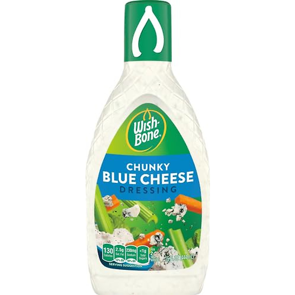 Wish-Bone Chunky Blue Cheese Salad Dressing, 15 FL OZ