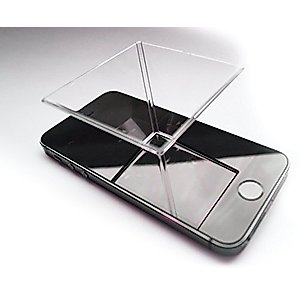 Pack of 2! Individually Packaged, 2X Spectre Hologram Smartphone Hologram Projector, Suitable for Any Smartphone, Compatible Holographic Prism