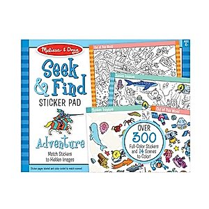Melissa & Doug Seek & Find Sticker Pad,4+ years - Adventure
