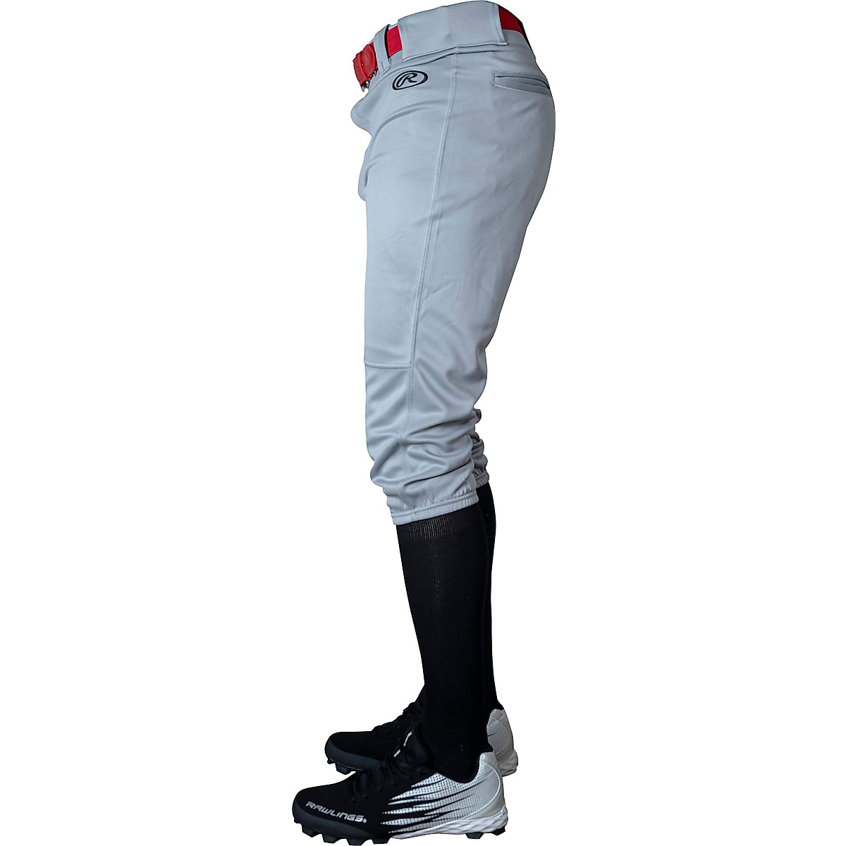 Rawlings | LAUNCH SERIES Knicker Baseball Pants | Adult Small | Grey