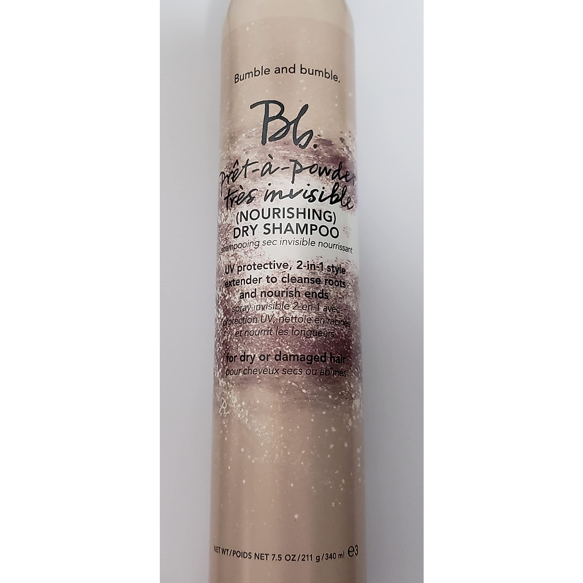 Bumble and Bumble Pret A Powder Tres Invisible NOURISHING BIG Dry Shampoo 7.5 Oz