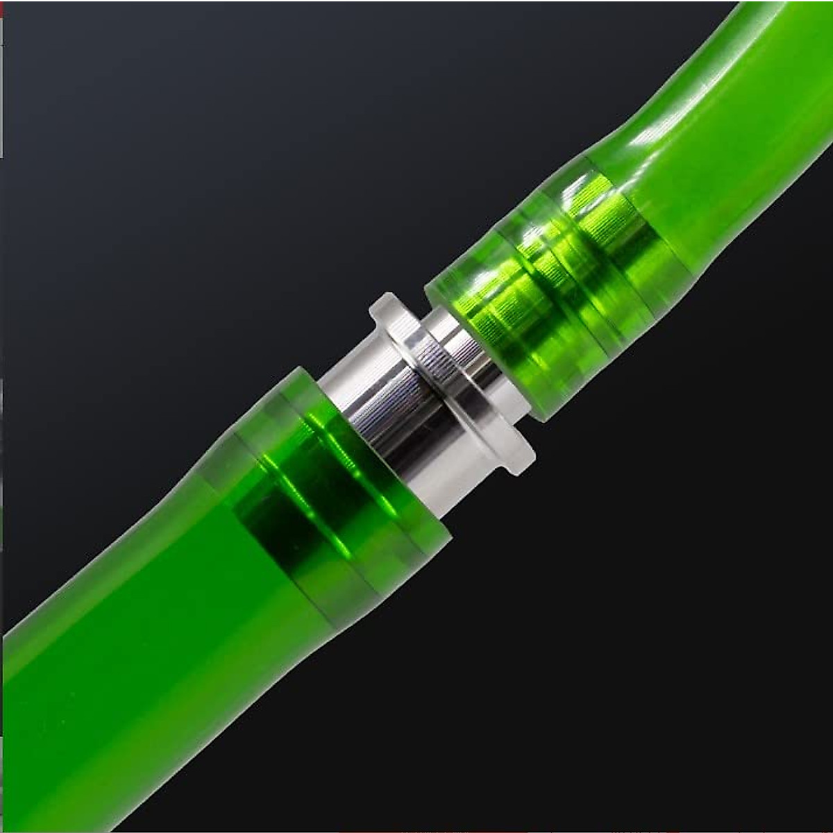 Aquarium Hose Adapter, Stainless Steel Fish Tank Water Pipe Adapter Converter Aquarium Tubing Pipe Connector Hose Joint Fittings(12mm to 16mm)