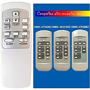 CHOUBENBEN Replacement GE Air Conditioner Remote Control AJCQ10ACC AJCQ10ACCM1 AJCQ10ACCM2 AJCQ10DCB AJCQ10DCBM1 AJCQ10DCC AJCQ10DCCM1 AJCQ10DCCM2 AJCQ12ACC AJCQ12ACCM1 AJCQ12DCB AJCQ12DCBM1