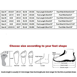 MLAGJSS Sneakers for Women, Shoes for Women Buckle Platform Shoes Casual Shoes Skate Sneakers