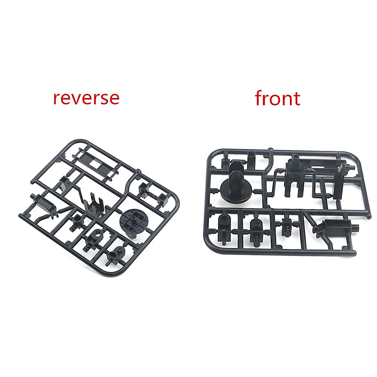 Bioristar HG RG Hobby Action Base Gundam Model Stand Hobby Display Stand Pack of 2 (1/144 Scale) (2pcs Black)