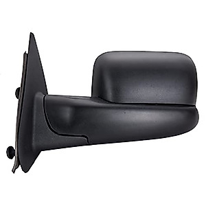 ZAPOSTS Towing Mirrors Replacement Fit for 02-08 DodgeRam 1500 for 03-09 Dodge Ram 2500 3500 Pickup Truck Power Heated Tow Folding Side View Mirror Driver Side