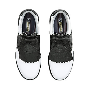 FootJoy Women's DryJoys Previous Season Style Golf Shoes White 5 M Luggage Brown, US