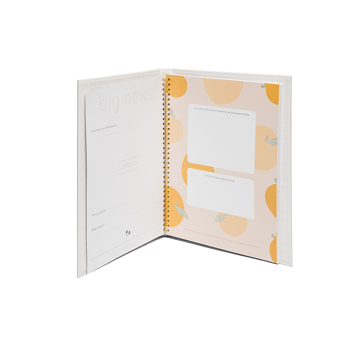 Mushybooks First Year Baby Journal - Baby Memory Book - Baby Book - Baby Photo Album - Baby Scrapbook Album (The Sweetest Thing)