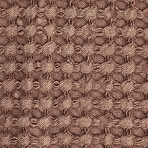 Bloomingville Cotton Waffle Weave, Brown Tea Towel, Purple