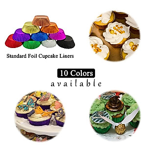 Bakehope Black Cupcake Liners 160-count, Standard Wrappers Muffin Baking Cups for Bakery & Home Use